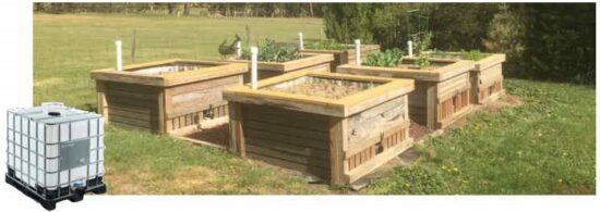 Using an IBC Container to build Wicking Beds | Upper Campaspe Landcare