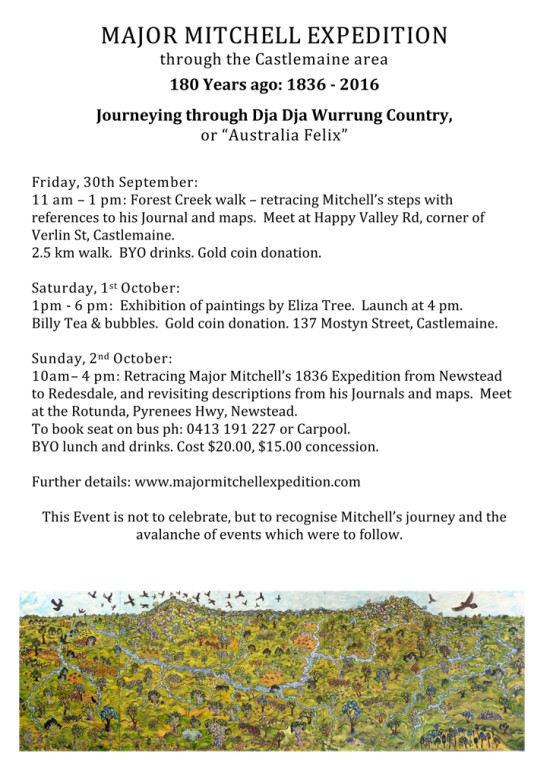 MAJOR MITCHELL EXPEDITION -Journeying through Dja Dja Wurrung Country